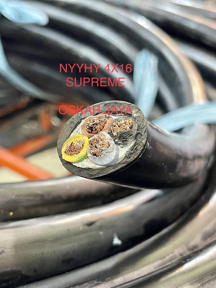 Jual KABEL NYYHY 4X16/KABEL SERABUT NYYHY FLEXIBLE 4X16 SUPREME - Jakarta Pusat - OSKAR JAYA ...