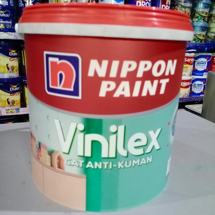 Jual Cat Tembok Vinilex Nippon Paint Cat Tembok Anti Kuman white 5 KG - Kota Bandung ...