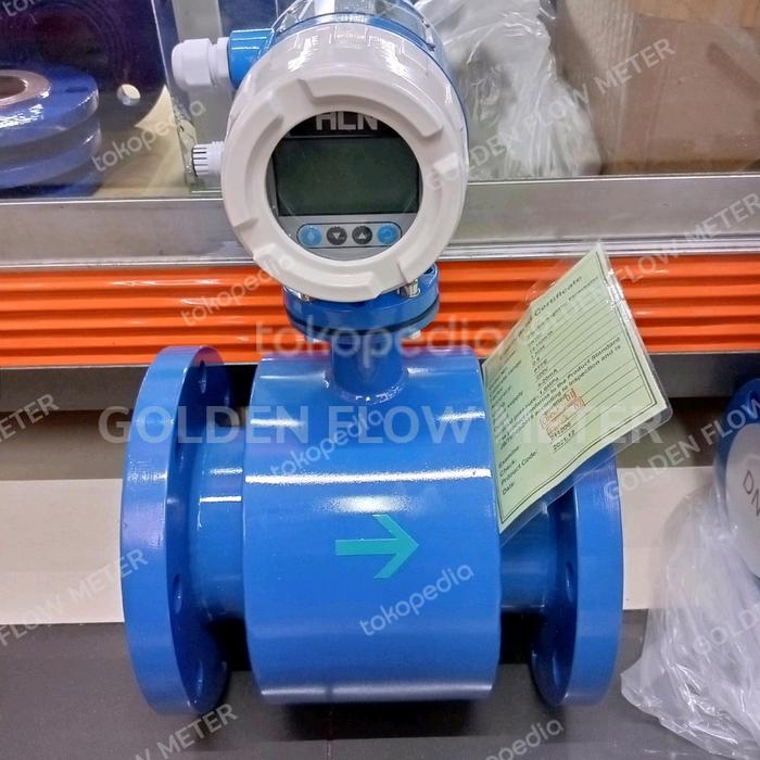 Jual Flow Meter Electromagnetic Digital HLN Size 4 Inch DN 100mm ...