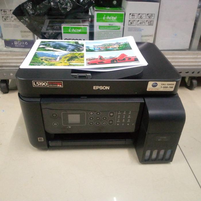 Jual Printer Epson L5190 print scan copy WiFi dan ADF - Jakarta Pusat ...