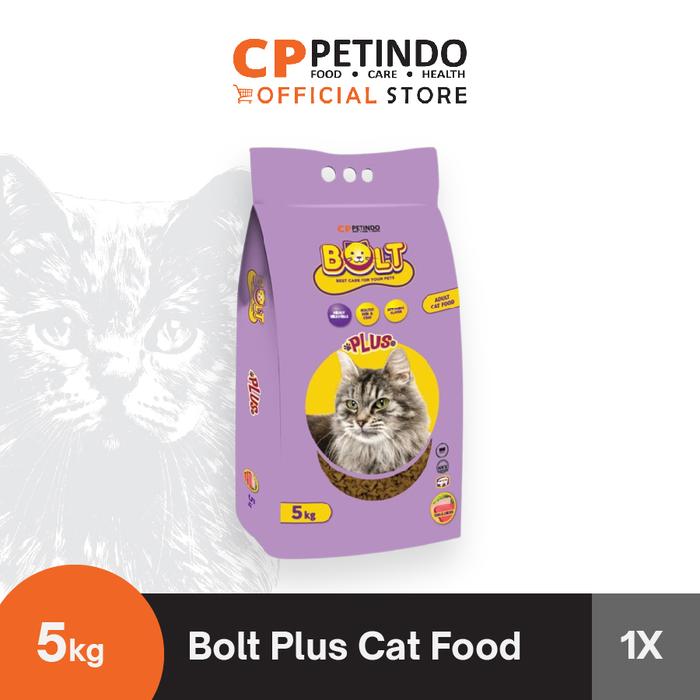 Promo Bolt Plus Makanan Kucing Tuna Flavor Dry Food Adult Cat - 5kg ...
