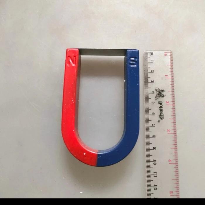 Jual Magnet bentuk huruf U Jumbo alat peraga pendidikan sekolah besi ...