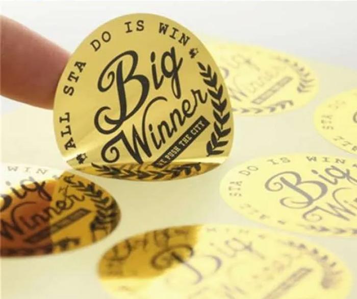 Jual Stiker Vinil Emas / Gold A3 + Cutting Pola - HALF CUT - Kota ...