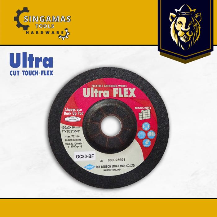 Promo ULTRA FLEX GC80 4" x 2mm - Flexible Grinding Wheel - Kab. Bandung ...