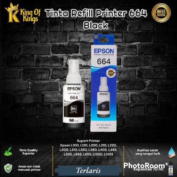 Promo Tinta 664 Black New Premium - Jakarta Pusat - king of Kings tinta ...