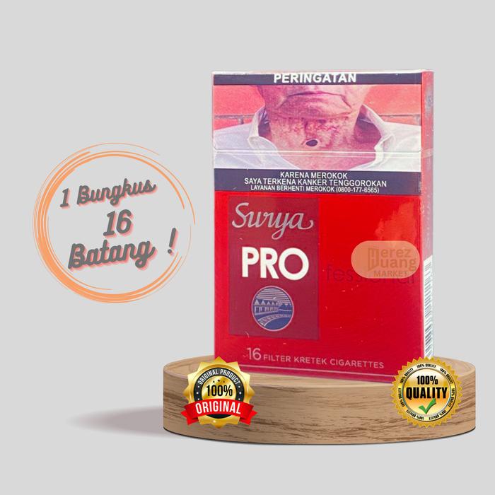 Jual Rokok Surya Pro Merah Per Slop - 1 Bks (Bungkus) - Jakarta Selatan ...