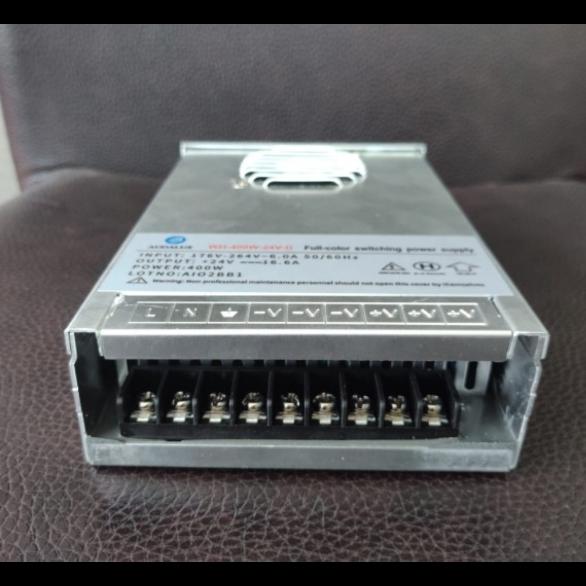 Jual POWER SUPPLY DC 24V 16.6A 400W / TRAFO 24V / ADAPTOR 24V - Jakarta Pusat - Juragan Lampu ...