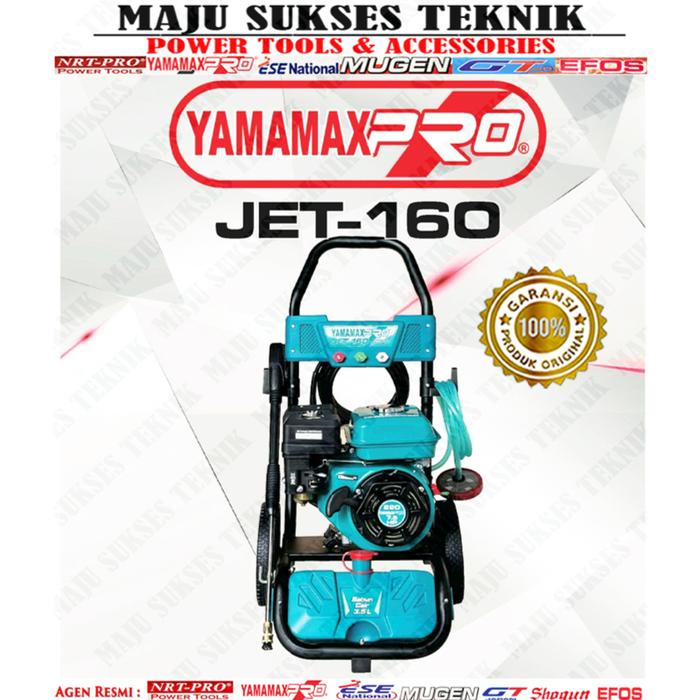 Jual Mesin Steam Bensin 200 Bar High Pressure Washer Yamamax Pro Jet ...