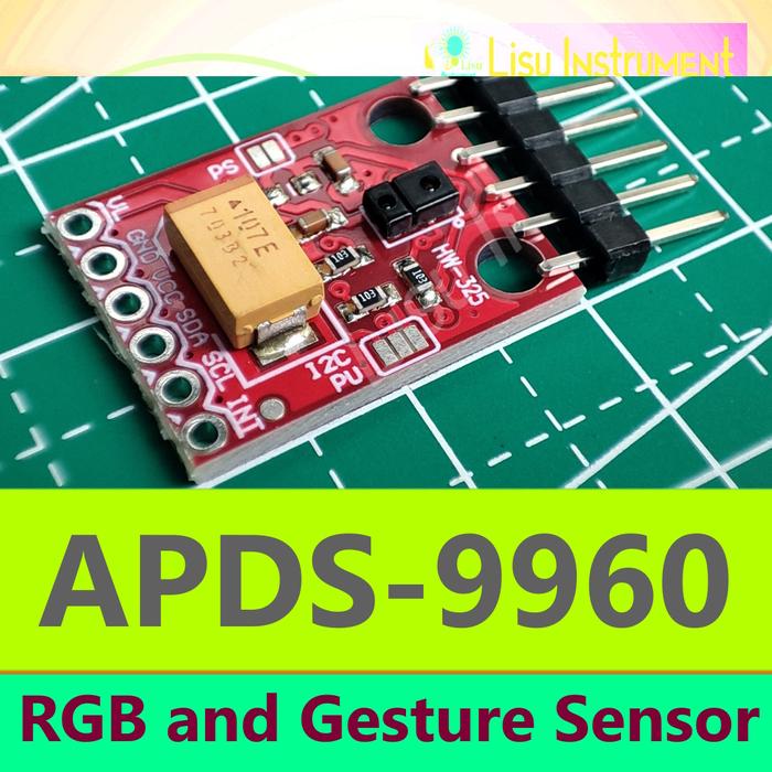 Jual APDS-9960 Digital RGB, Ambient Light, Proximity and Gesture Sensor ...