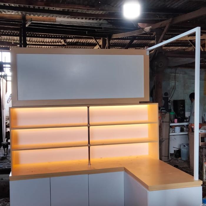 Jual Meja Cafe / Meja Resto / Display Bakery / Counter Bakery / Meja ...