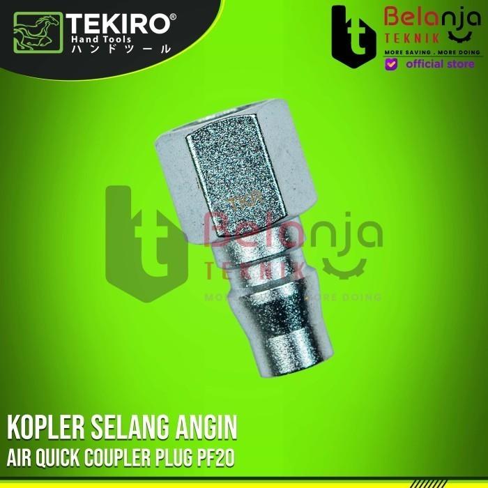 Jual TEKIRO Air Quick Coupler Plug PF20 Kopler Selang Angin Kopler PF 20 - Kota Bogor - Belanja ...