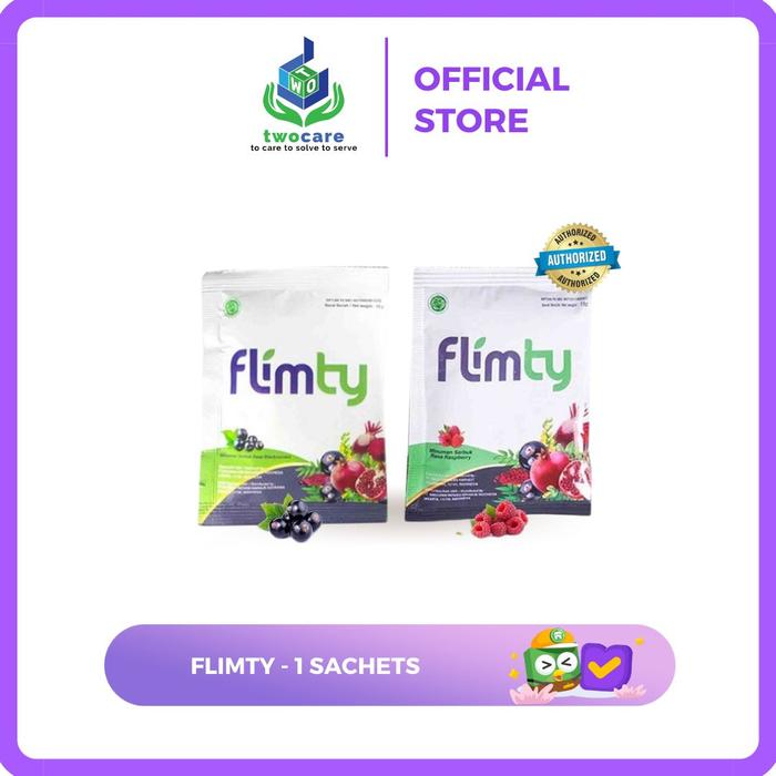 Promo Flimty 1 Sachet raspberry - Kota Medan - TWOCARE x Muscle ...