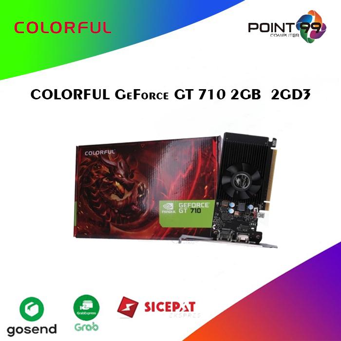 Jual VGA Colorful GeForce GT 710 2GB / Colorful GT710 2GD3 - Kota ...