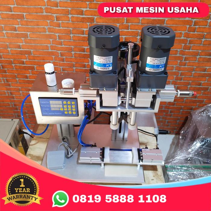Jual CM-P25 MESIN PENUTUP BOTOL SEMI AUTOMATIC & SEMI AUTO CAPPING ...