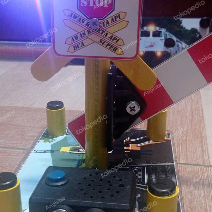 Jual palang pintu kereta api mainan edukasi ,KAI - Kab. Bekasi ...