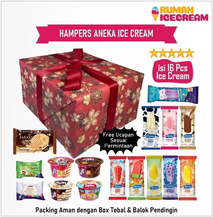 Jual Hampers/Parcel/Bingkisan Lebaran Aneka Ice Cream 16 pcs - Jakarta ...