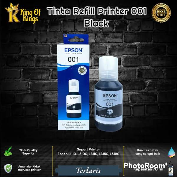 Jual Tinta Reffil 001 Premium Varian Color - Hitam - Jakarta Pusat ...