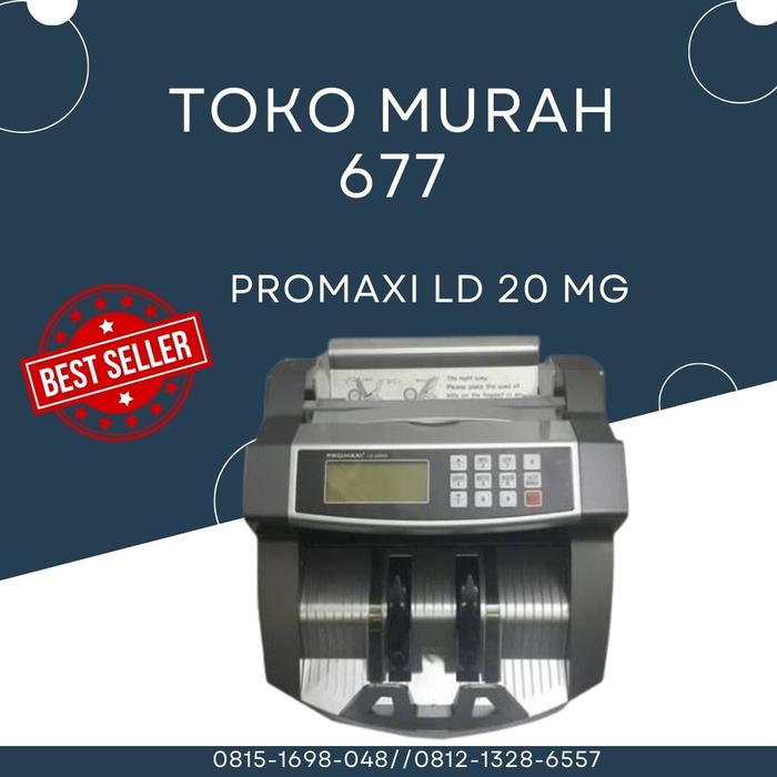 Jual Promaxi LD 20MG /Money counter/Mesin Hitung Uang LD 20MG - Jakarta ...