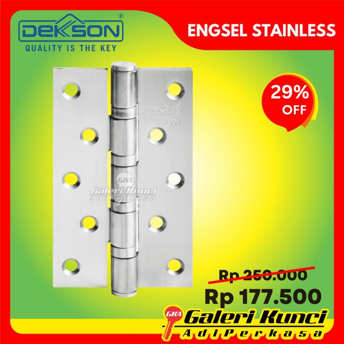 Jual Engsel Dekson Dekkson DELUXE 5X3X3MM 4BB SSS Engsel Pintu Jendela ...