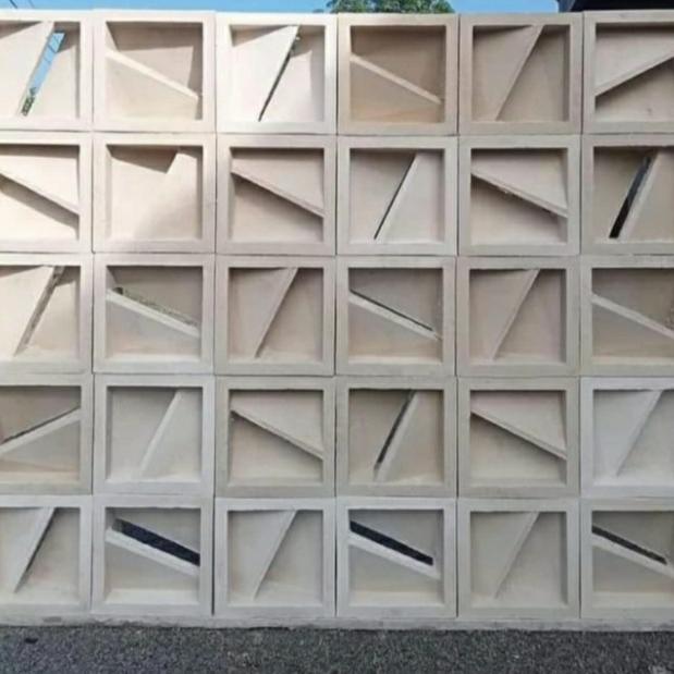 Jual roster beton minimalis,loster beton minimalis,motif mnc - merah ...