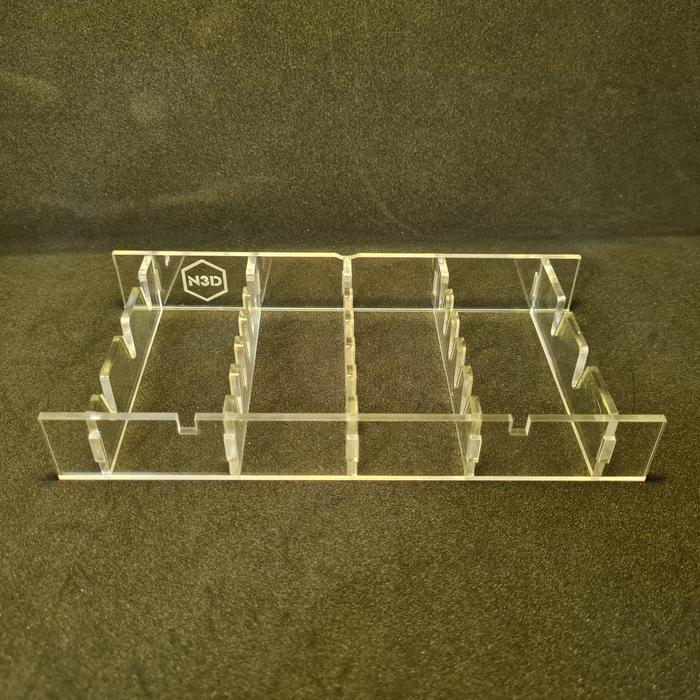 Jual Sekat Akrilik Ban Kotak Pitbox Tamiya Acrylic - n0 - Tebal 2mm ...