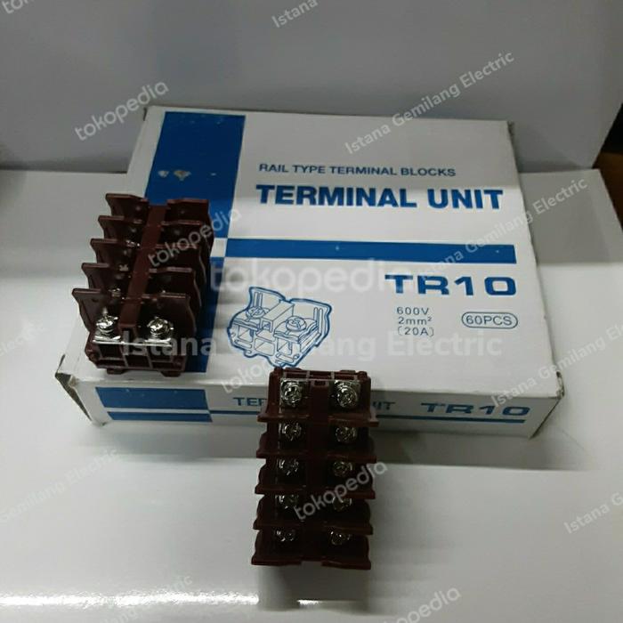 Jual TERMINAL BLOCK BLOK MODEL KASUGA 10A TR10 / TR-10 FORT - Jakarta Pusat - Plasma Jaya ...