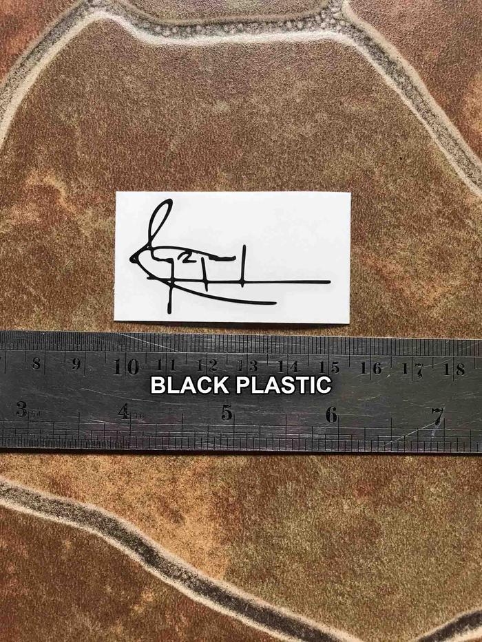 Jual Thomas Matthew Tom Delonge Signed Sticker Logo Signature Autograph ...
