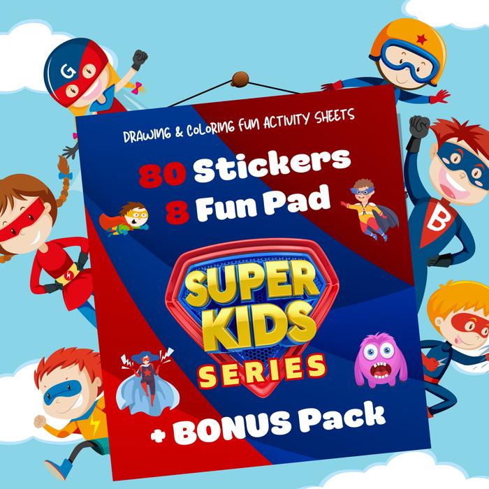 Jual Mainan Edukasi Anak Menggambar Mewarnai Menempel Sticker - Super ...