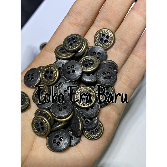 Jual KANCING KEMEJA LINGKAR BESI UKURAN 20L 24L isi 1 gross - 20L - Kab ...