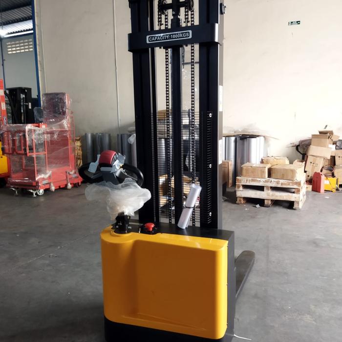 Jual Hand Forklift Elektrik Stacker Dalton Batrai 1 Ton - Kota Semarang ...