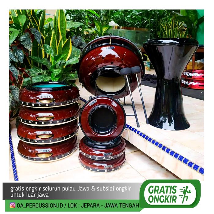 Jual 1 set rebana hadroh jepara polos motif - Kab. Jepara - OA ...
