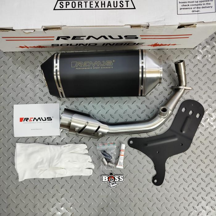 Promo Knalpot Remus Hexacone Full System 3V Iget Vespa Sprint Prima S ...