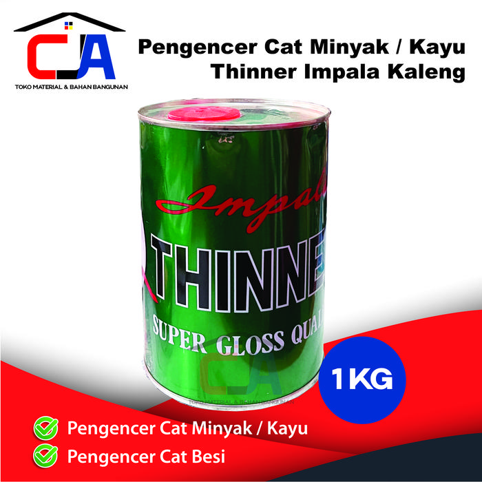 Jual Thinner Impala / Pengencer Cat Minyak Kayu Besi 1 Kg - Jakarta ...