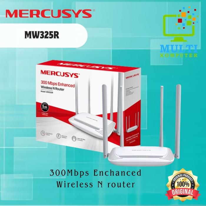 Jual Routher Mercusys MW325R 300Mbps | Enhanced Wireless N Router ...