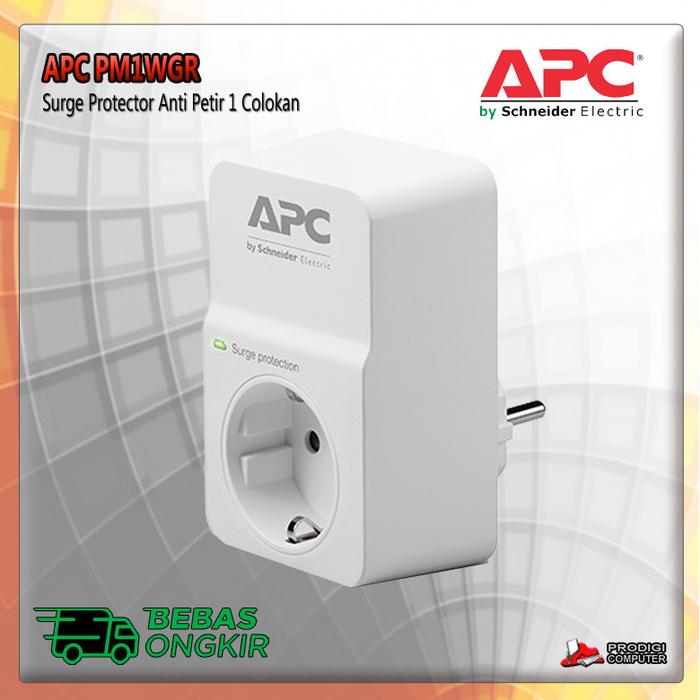 Jual Apc Surge Protector Apc Pm1wgr Pm1w-gr Colokan Anti Petir Di ...