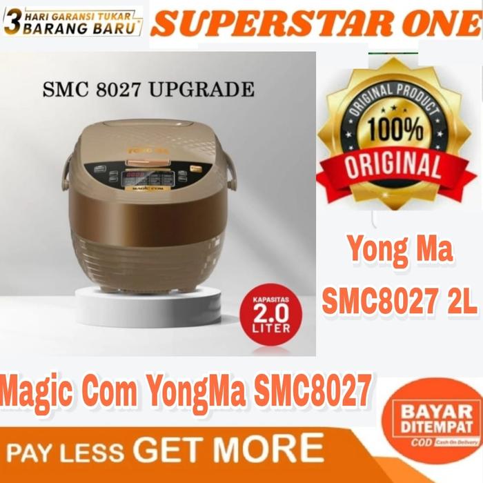 Jual Magic Com YongMa SMC- 8027 SMC 8027 Kapasitas 2 Liter - Kab ...