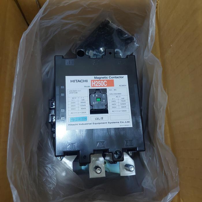Jual MAGNETIC CONTACTOR HITACHI H250C 220Vac 3PHASE 300A - Kota Bandung ...