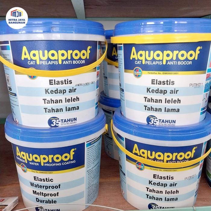 Jual AQUAPROOF 5 KG AQUA PROOF CAT ANTI BOCOR WATERPROOFING - Kota ...