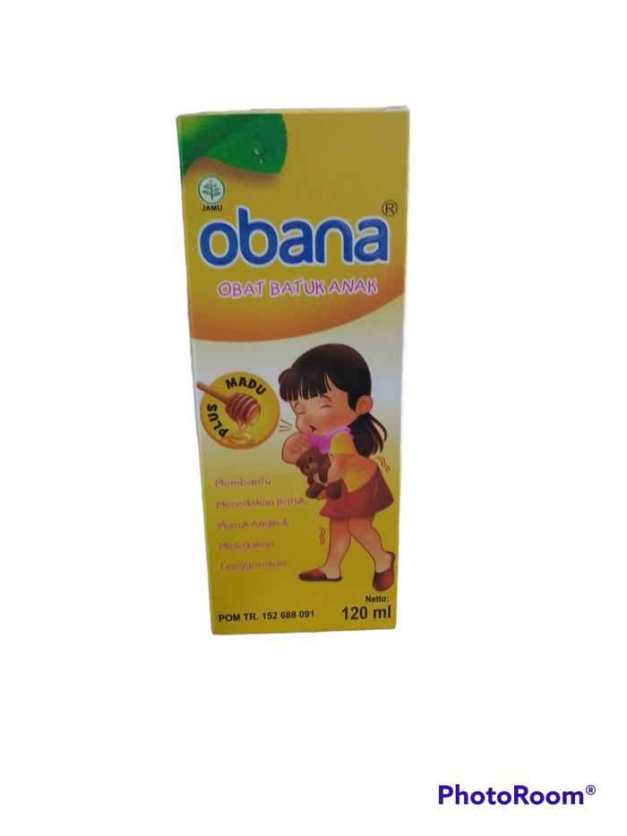 Jual OBANA OBAT BATUK ANAK 120ML - Kota Denpasar - APOTEK SUBUR MEDIKA ...