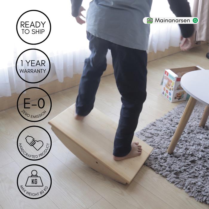 Jual MINI BALANCE BOARD PAPAN KESEIMBANGAN ANAK MONTESSORI - Kota ...