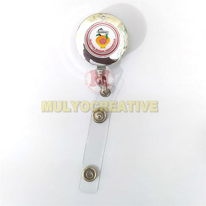 Jual ID Card Yoyo IBI Gantungan Murah ID Card Holder Logo Ikatan Bidan ...