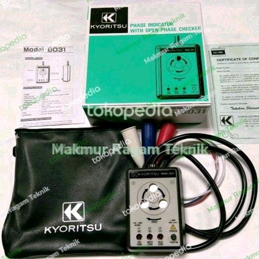 Jual KYORITSU 8031 PHASE INDICATOR WITH OPEN PHASE CHECKER - Jakarta ...