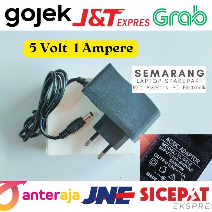 Jual ADAPTOR 5V 1A Power 5 Volt 1 Ampere Cas Adapter Stb Router Modem ...