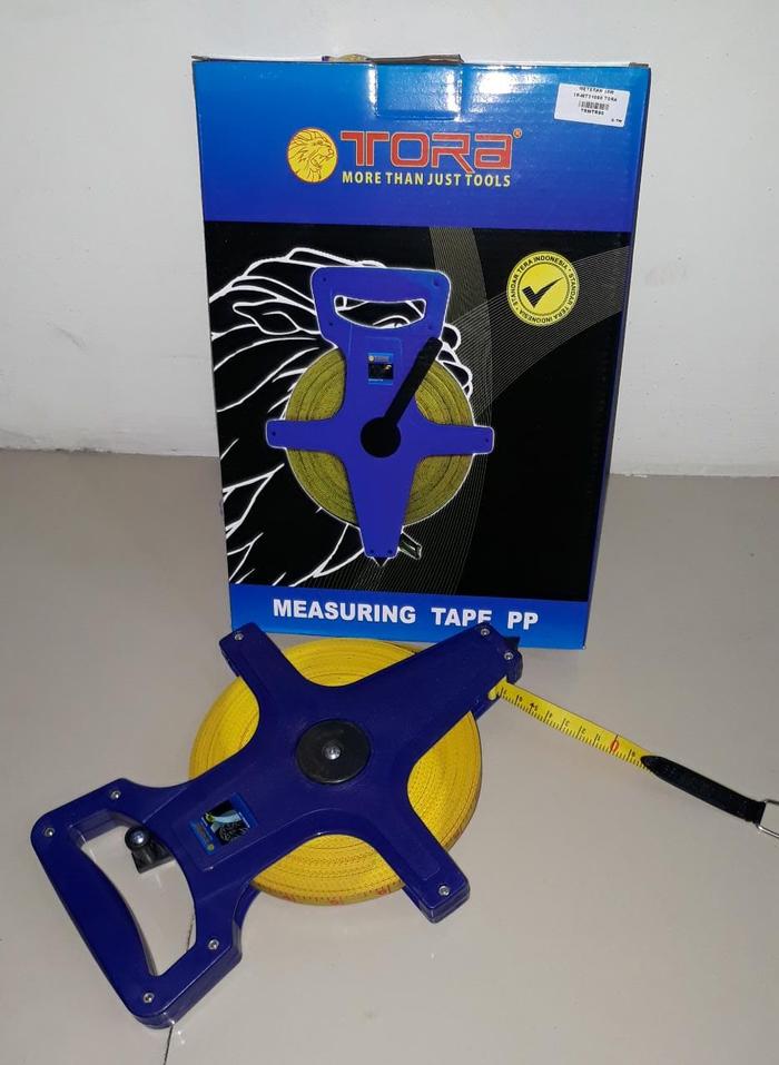 Jual Meteran Tancap 50 Meter BISON / Meteran Tanah / Fiber - 50M Roll ...