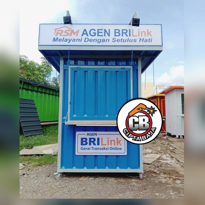 Jual booth container/booth brilink/container custom - Kab. Bandung ...