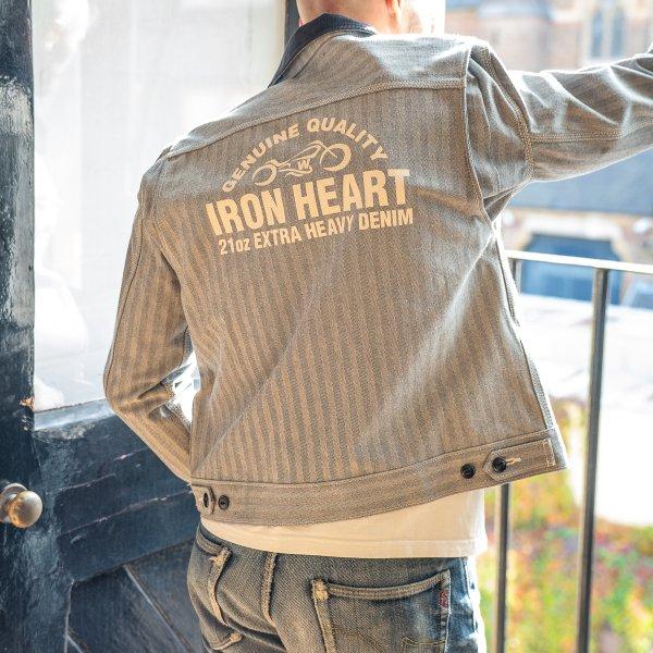 Jual Iron Heart IHJ-119 14oz Heavy Herringbone work jacket - Kab ...