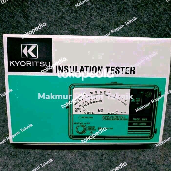 Jual Kyoritsu 3166 Insulation tester Megger - Jakarta Barat - Makmur ...