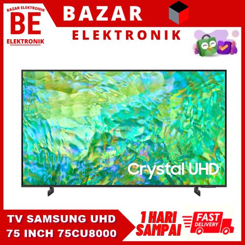 Promo SAMSUNG 75CU8000 CRYSTAL 4K UHD SMART TV 75 Inch UA75CU8000 Cicil 0% 3x - Jakarta Barat ...