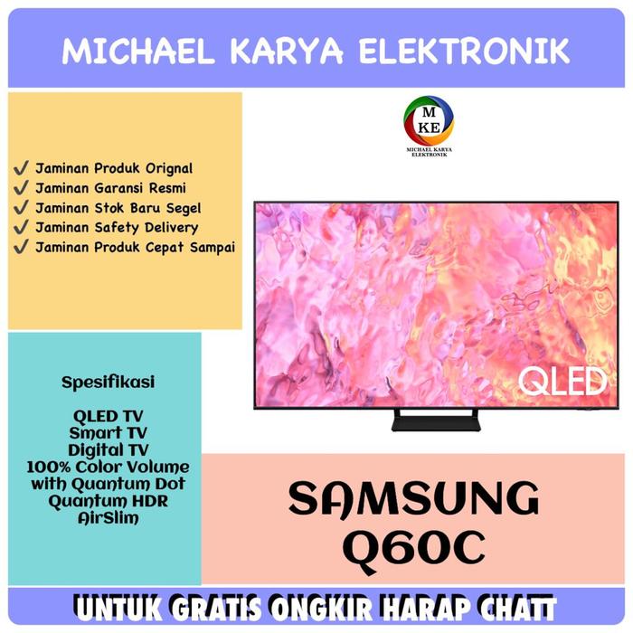 Jual QLED SAMSUNG 55 Inch Q60C QLED 4K Smart TV Samsung 55Q60C QA55Q60C ...