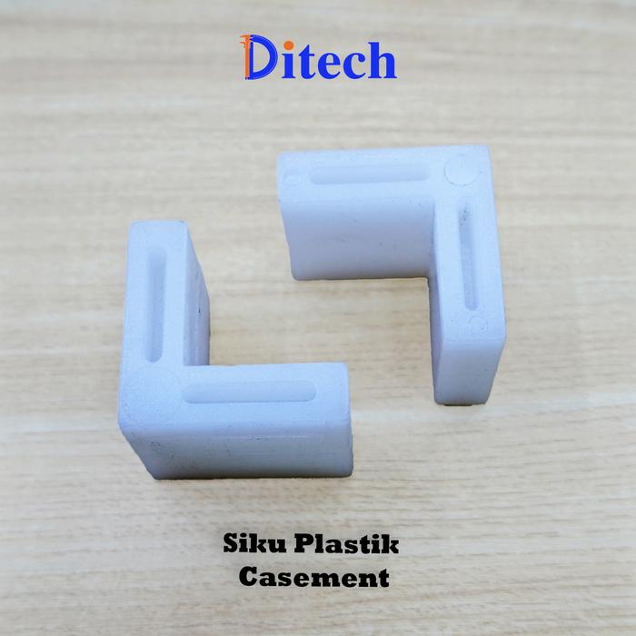 Jual Ditech Siku Plastik Sambungan Aluminium Hollow Frame Casement ...